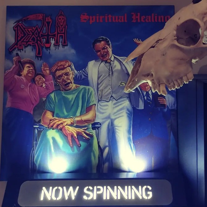 Crítica: Girando (ahora); DEATH – "Spiritual Healing" (Combat Records 1990), por Jonathan Pernía