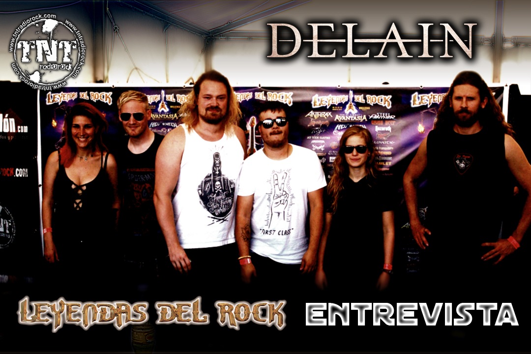 DELAIN, Leyendas del Rock 2016 - entrevista
