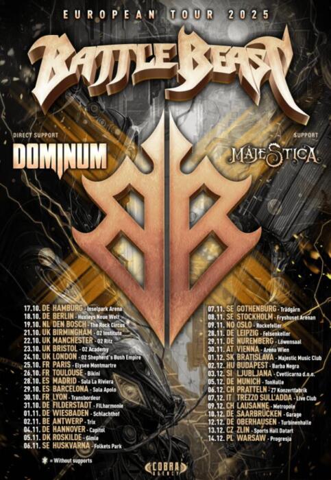 BATTLE BEAST anuncia su nuevo álbum "Steelbound" y lanza el single del ...