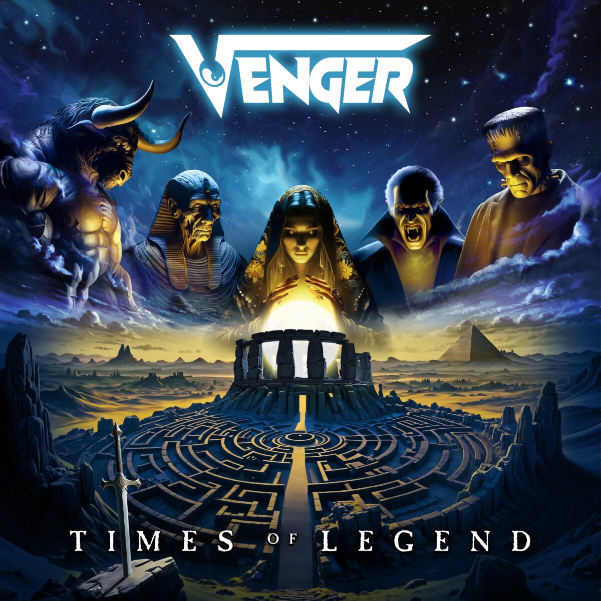 VENGER, la banda del guitarrista de Saxon Doug Scarratt, lanza ...