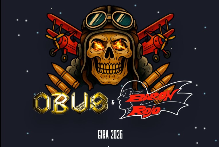 BARÓN ROJO y OBÚS anuncian gira conjunta en 2026